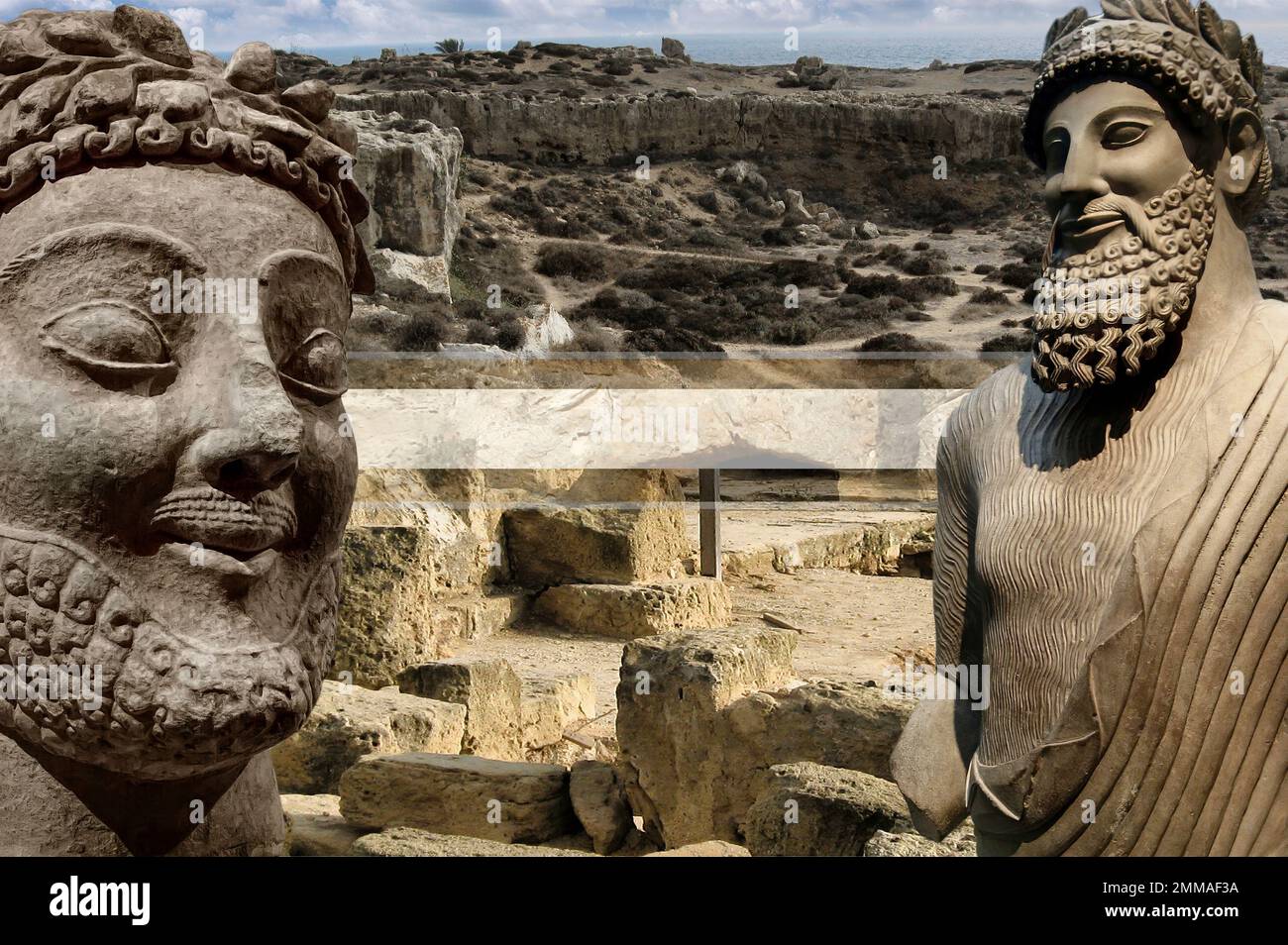 The ruins of Paphos (Cyprus) a UNESCO World Heritage Site for its ...