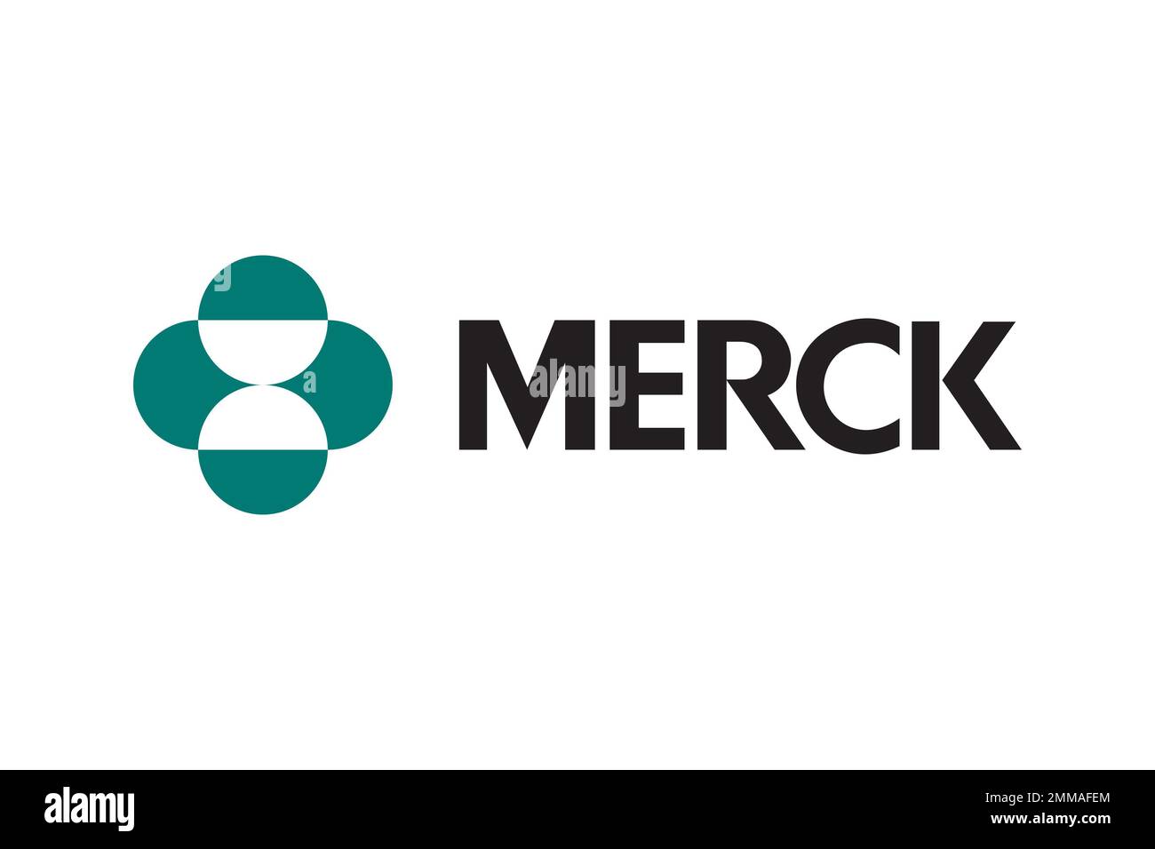 Merck & Co, White background, Logo, Brand name Stock Photo - Alamy