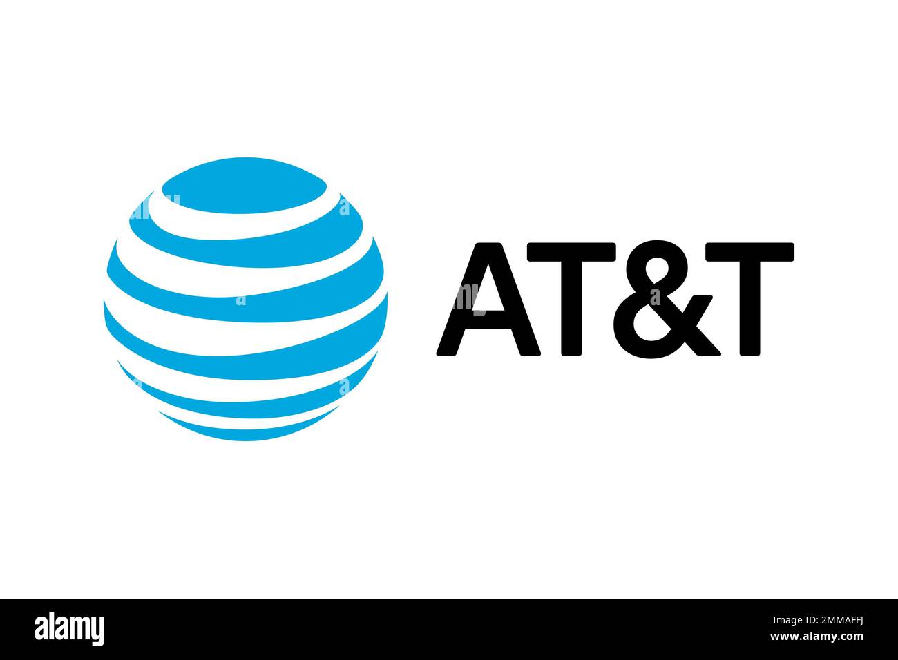 AT&T, white background, logo, brand name Stock Photo - Alamy