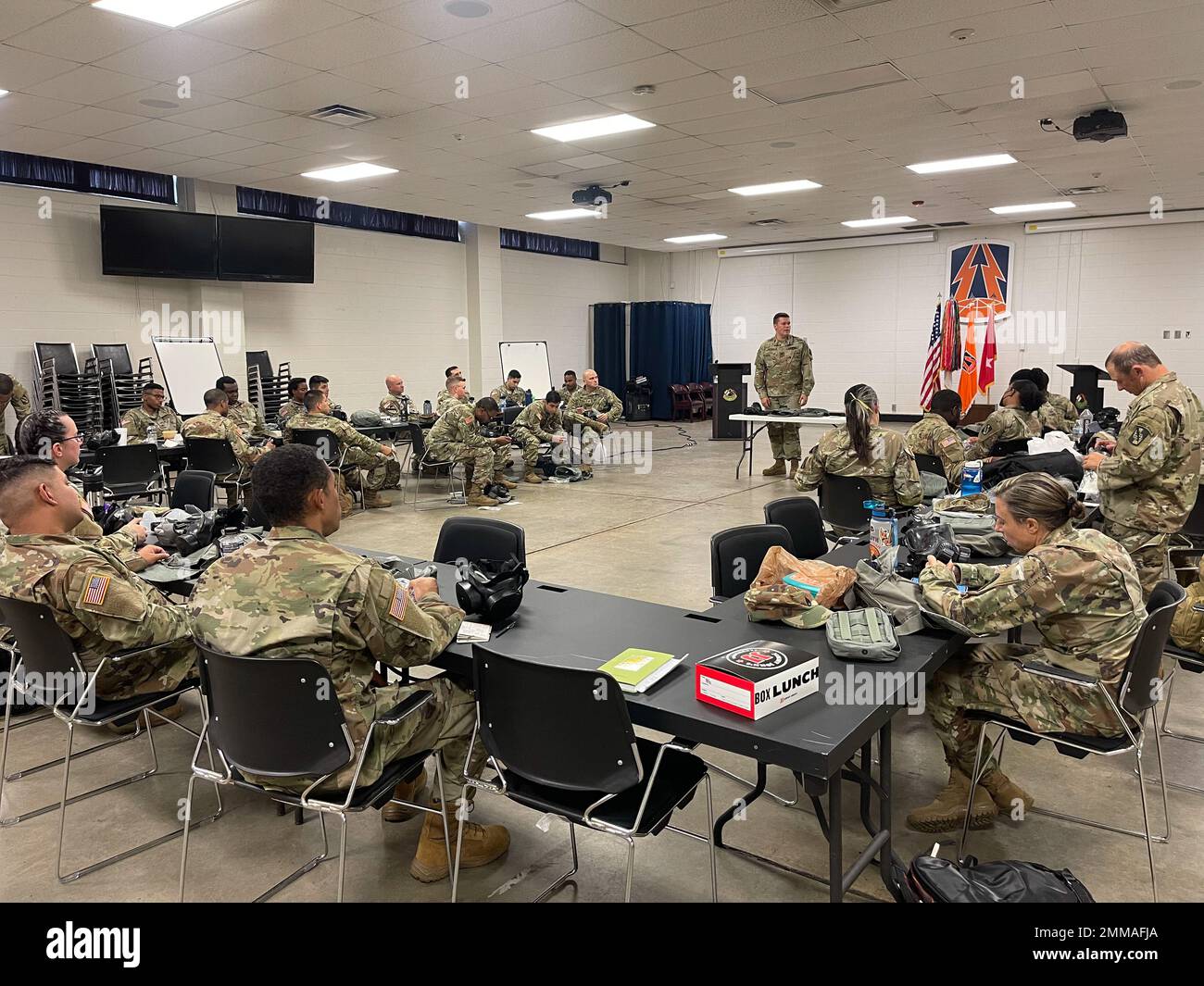 U.S. Army Spc. Alvin Moore, with the 982nd Combat Camera Company ...