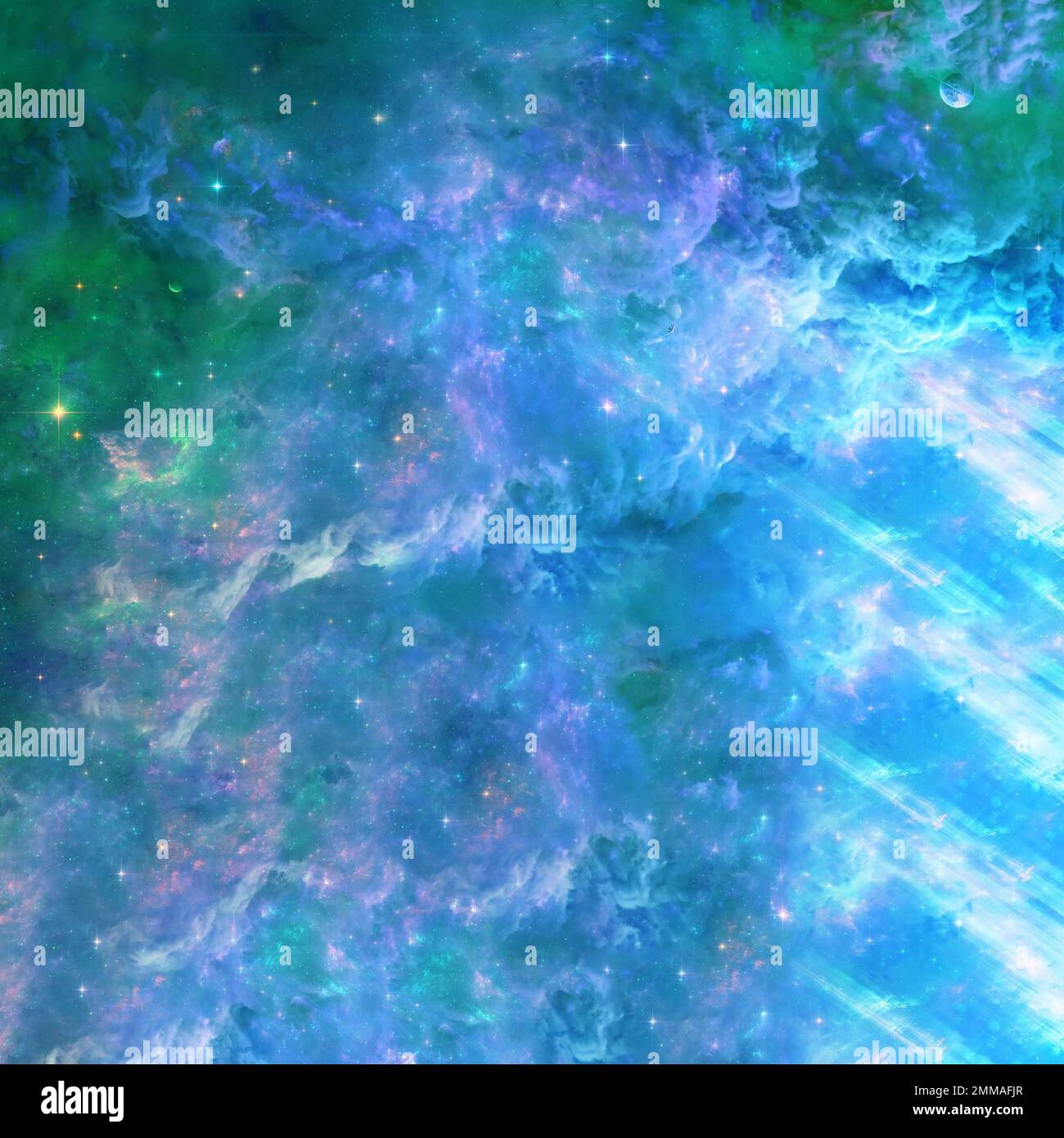 Starry Galaxy Nebula Space Background Stock Photo - Alamy