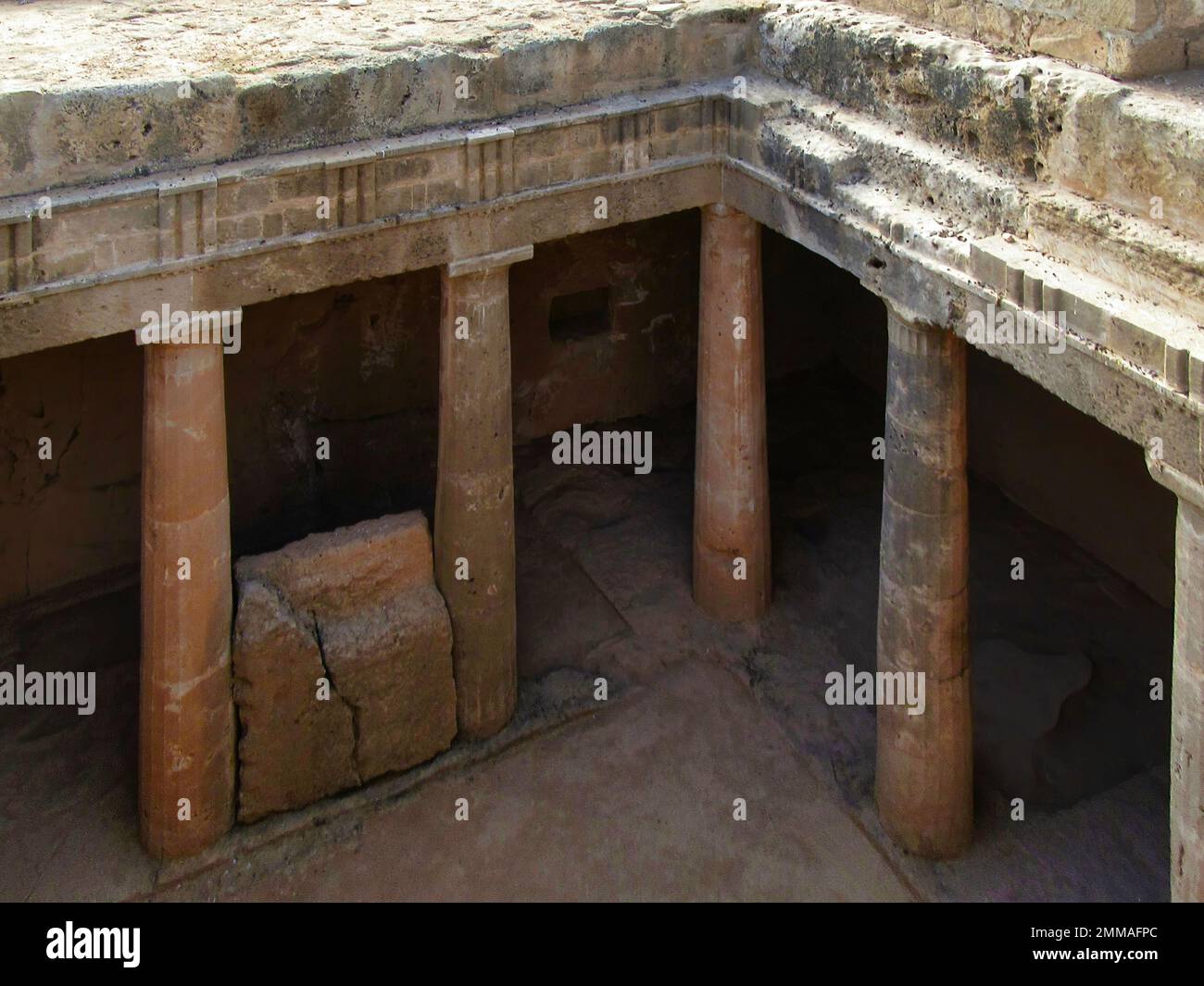Tomb of the Kings, UNESCO World Heritage Site. Paphos, Cyprus Stock ...