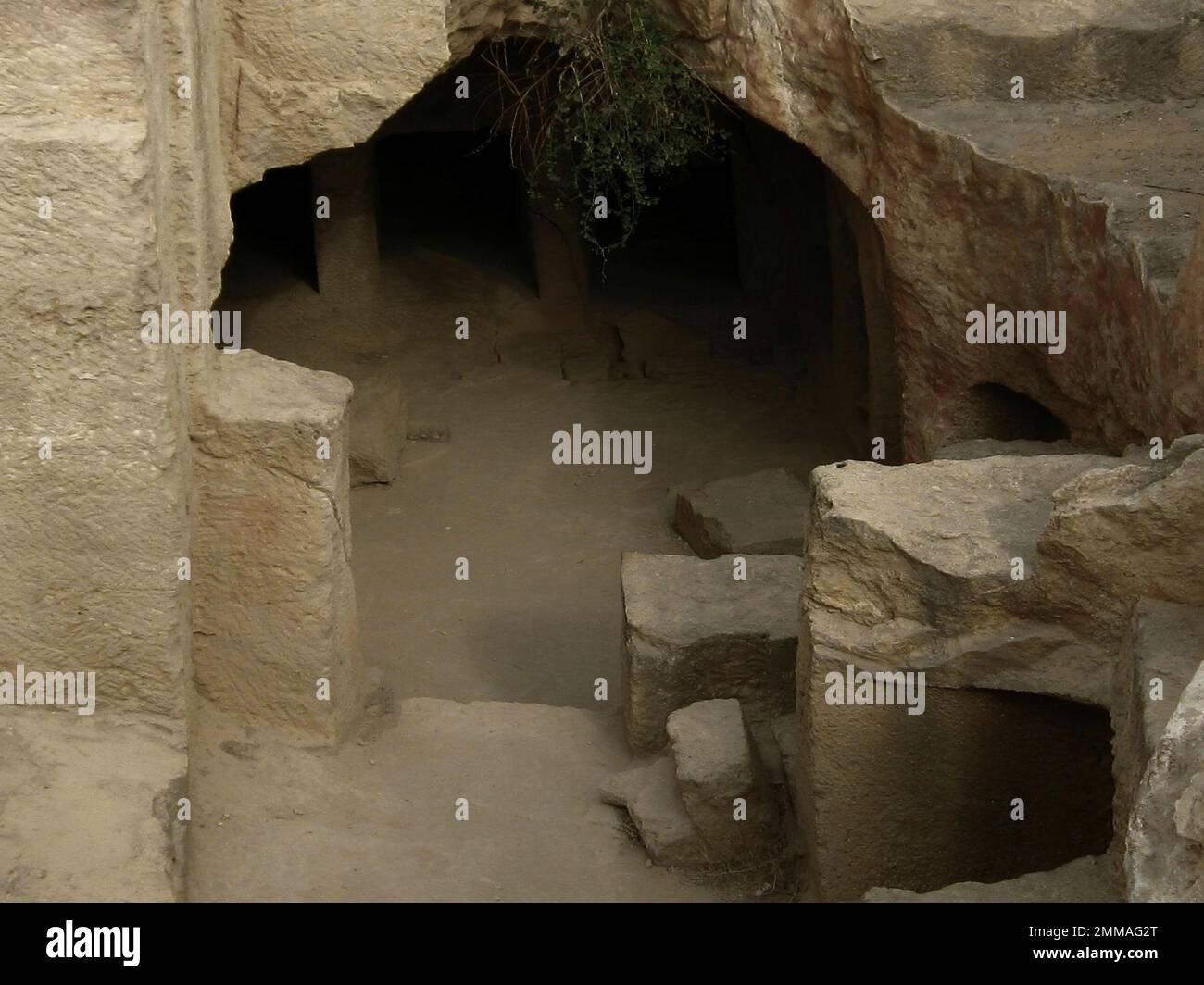 Tomb of the Kings, UNESCO World Heritage Site. Paphos, Cyprus Stock ...