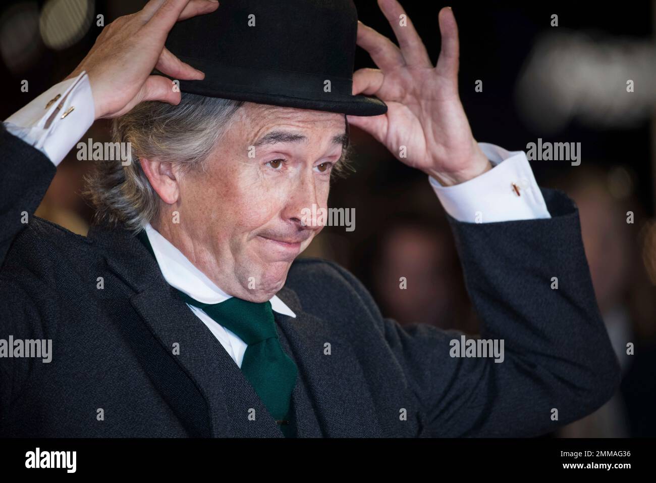 Actor Steve Coogan poses for photographers upon arrival at the premiere ...