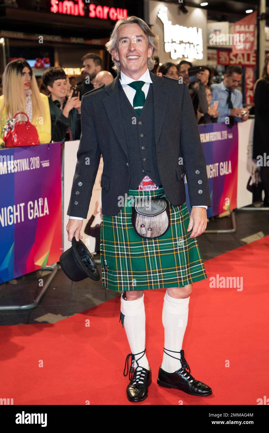 Actor Steve Coogan poses for photographers upon arrival at the premiere ...