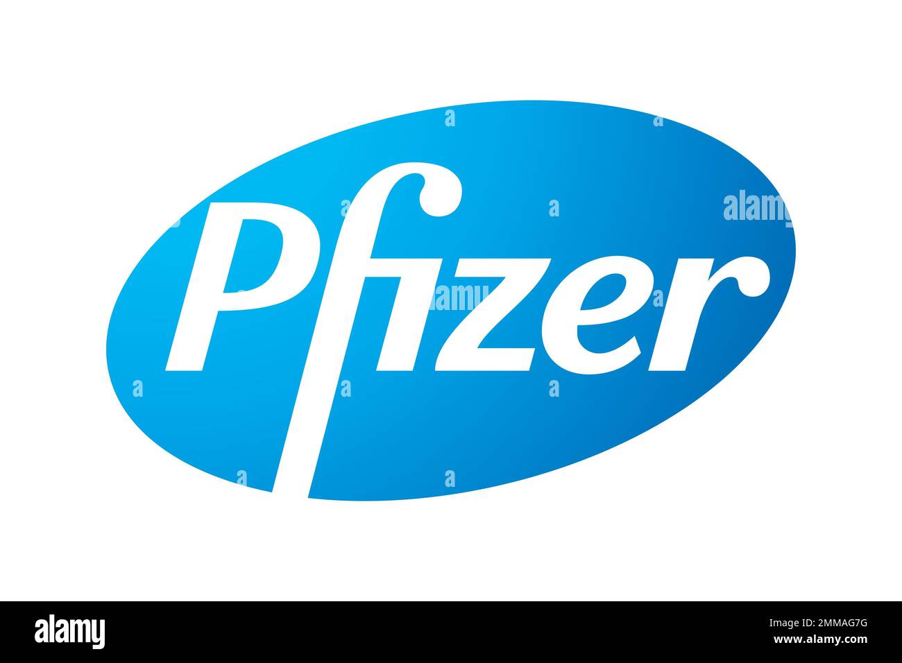Pfizer, White background, Logo, Brand name Stock Photo - Alamy