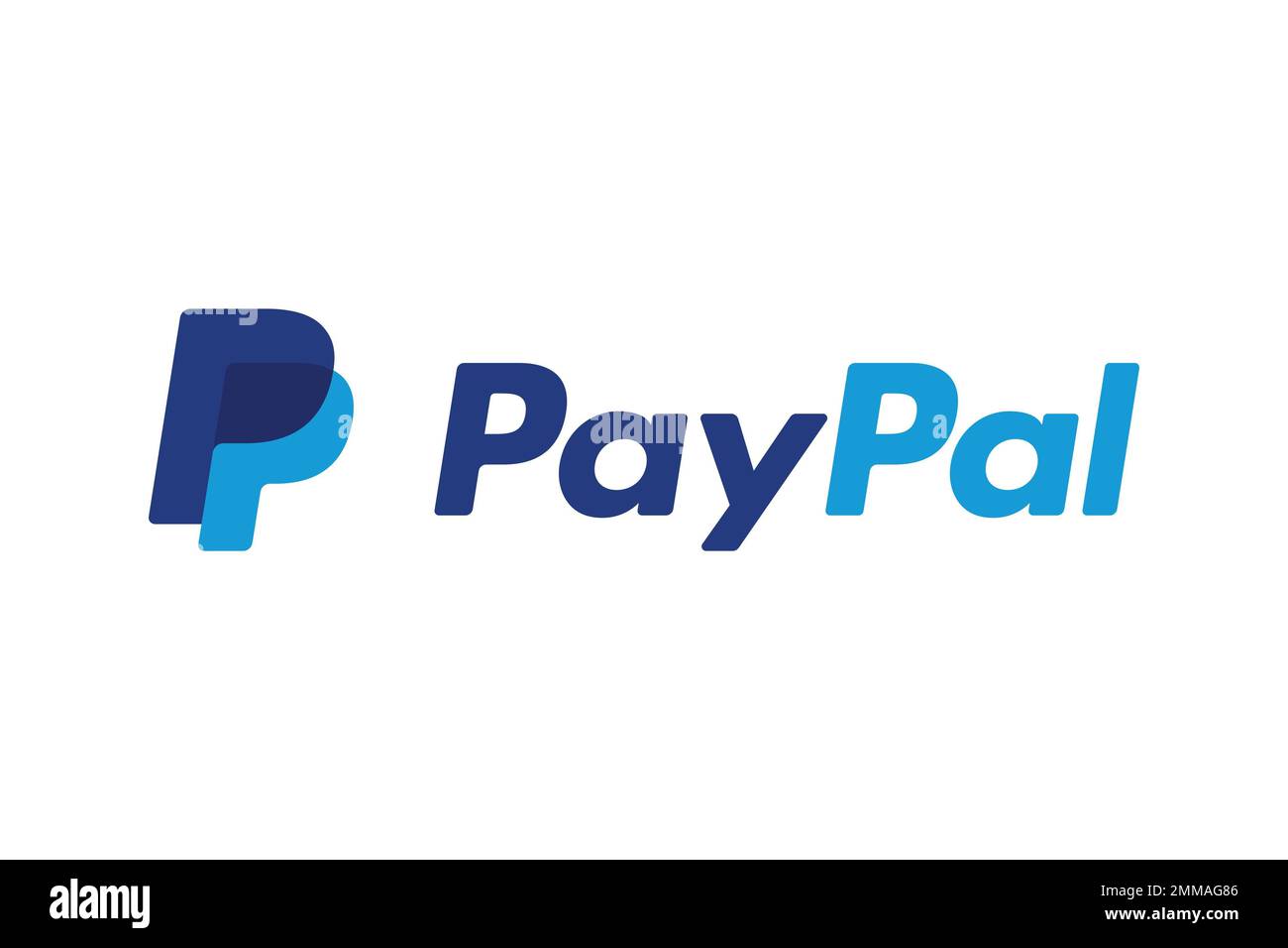 PayPal, White background, Logo, Brand name Stock Photo - Alamy