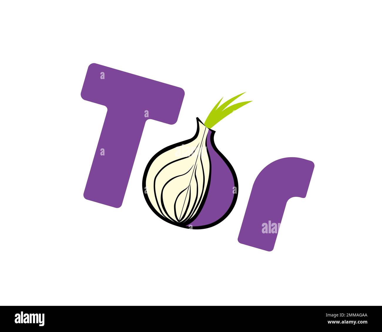 Tor (anonymity network), rotated, white background, logo, brand name ...