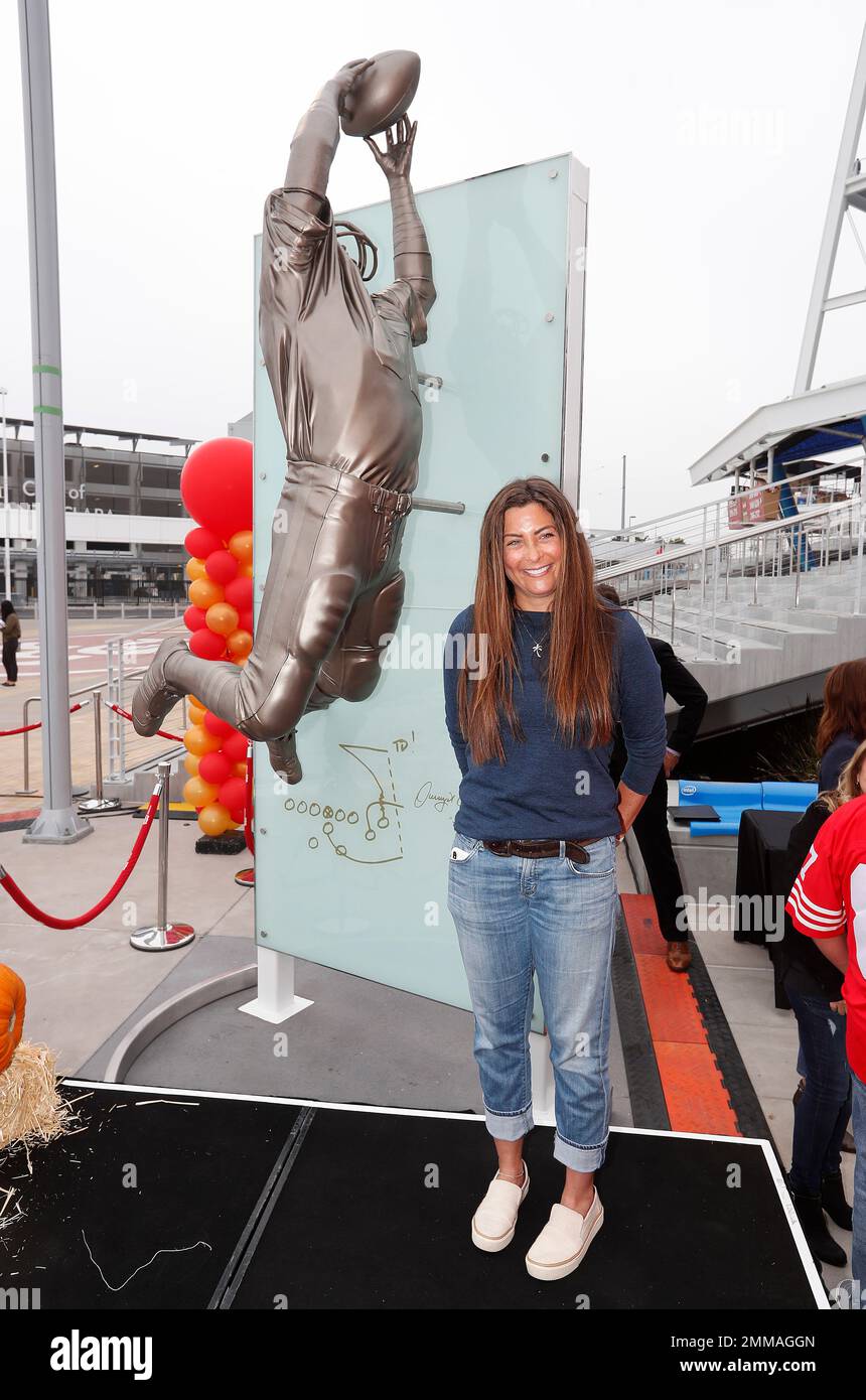 Kelly Clark, the widow of former San Francisco 49ers wide receiver ...