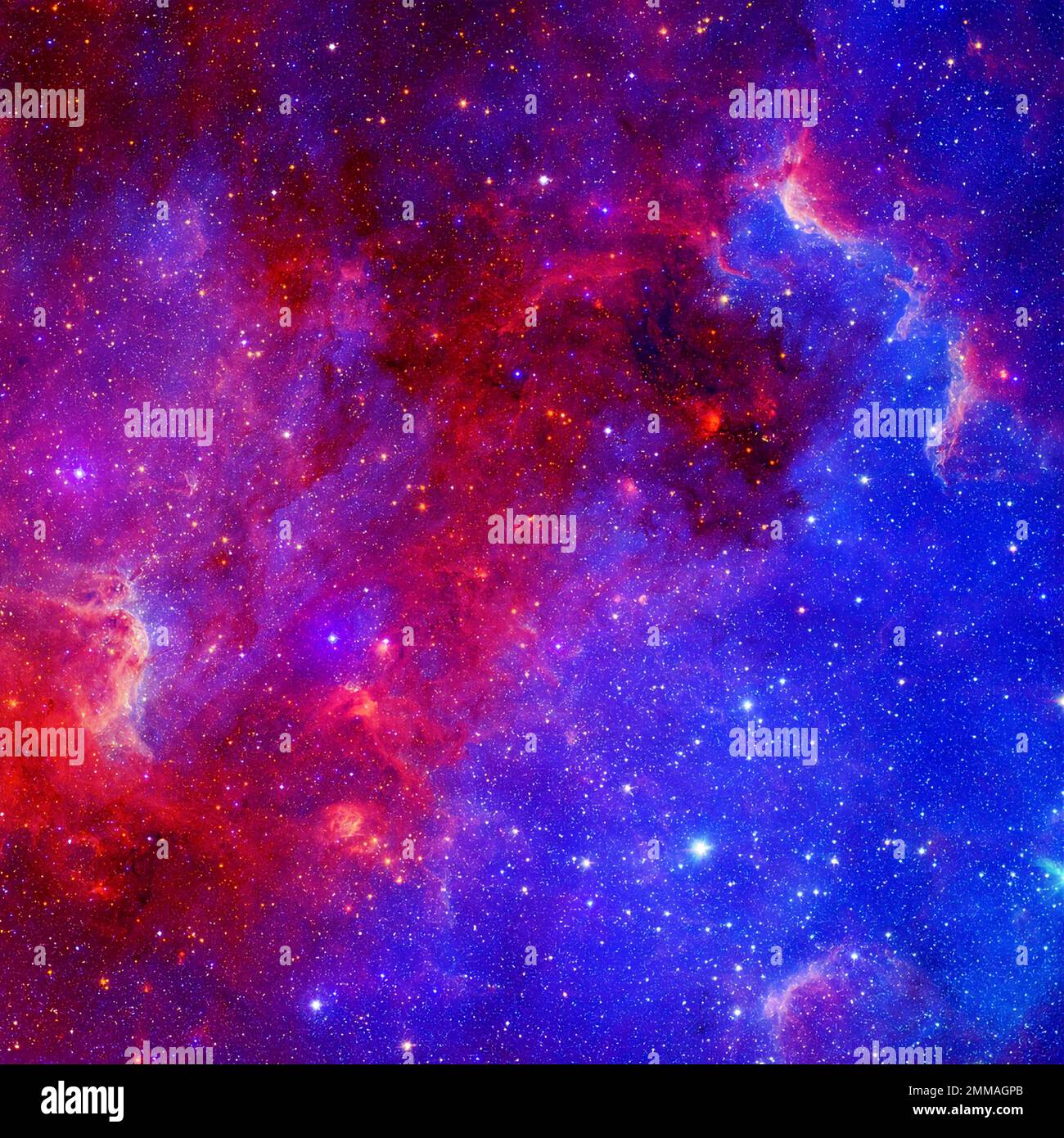 Starry Galaxy Nebula Space Background Stock Photo - Alamy
