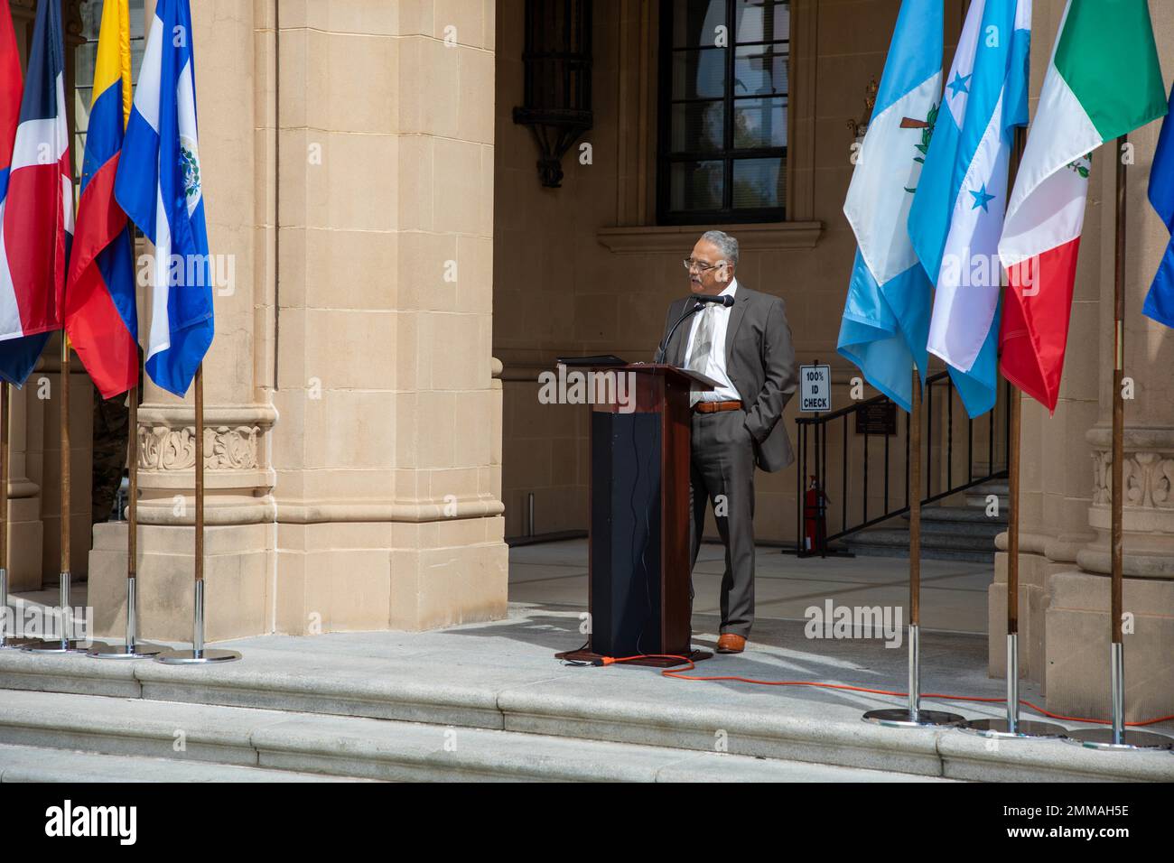 Dr. Hector Martinez provides remarks as the guest speaker for the 2022 ...