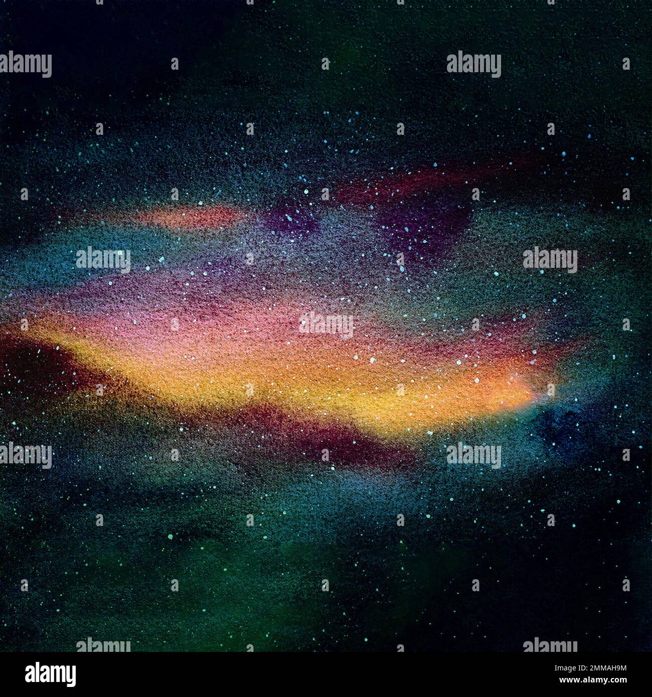 Starry Galaxy Nebula Space Background Stock Photo - Alamy