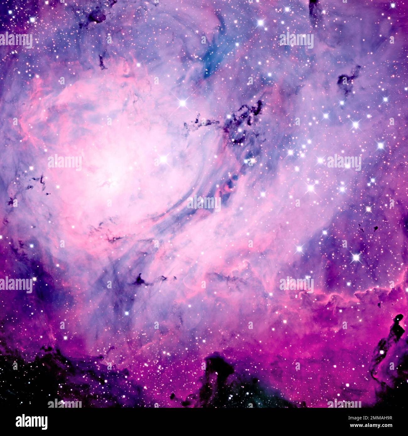 Starry Galaxy Nebula Space Background Stock Photo - Alamy