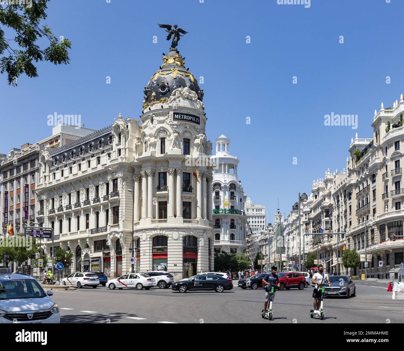 Metropolis House, Edificio Metropolis, Neo-Romanesque, Intersection of ...