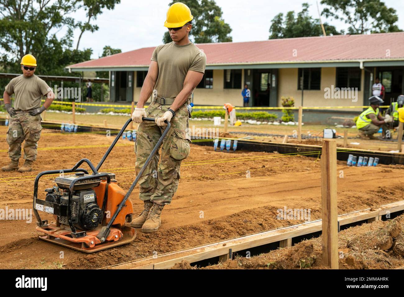 U.S. Army Pvt. 1st Class Janeson Quitano, a plumber with 1st Platoon ...
