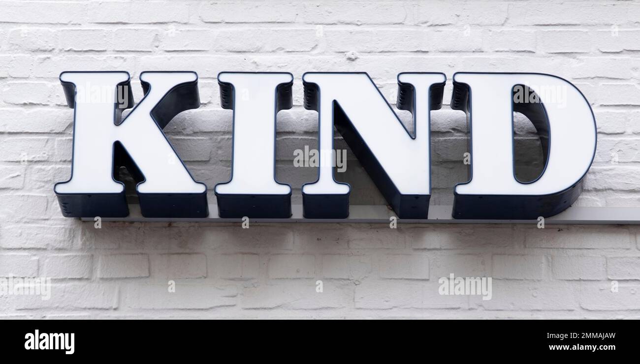 Be kind logo hi-res stock photography and images - Alamy