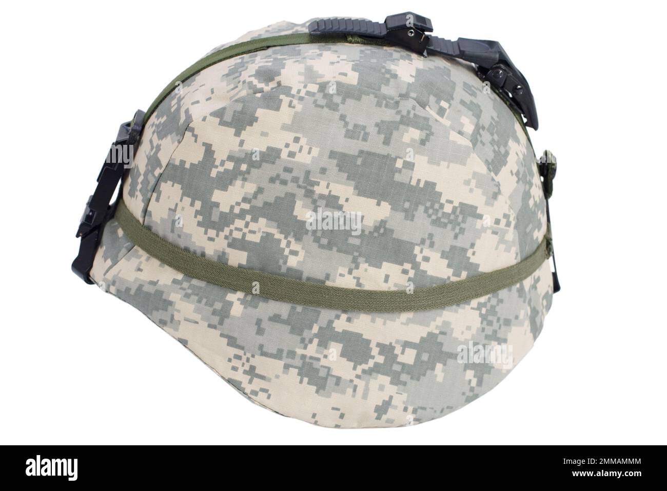 us army kevlar helmet with night vision mount isolated on white Stock ...