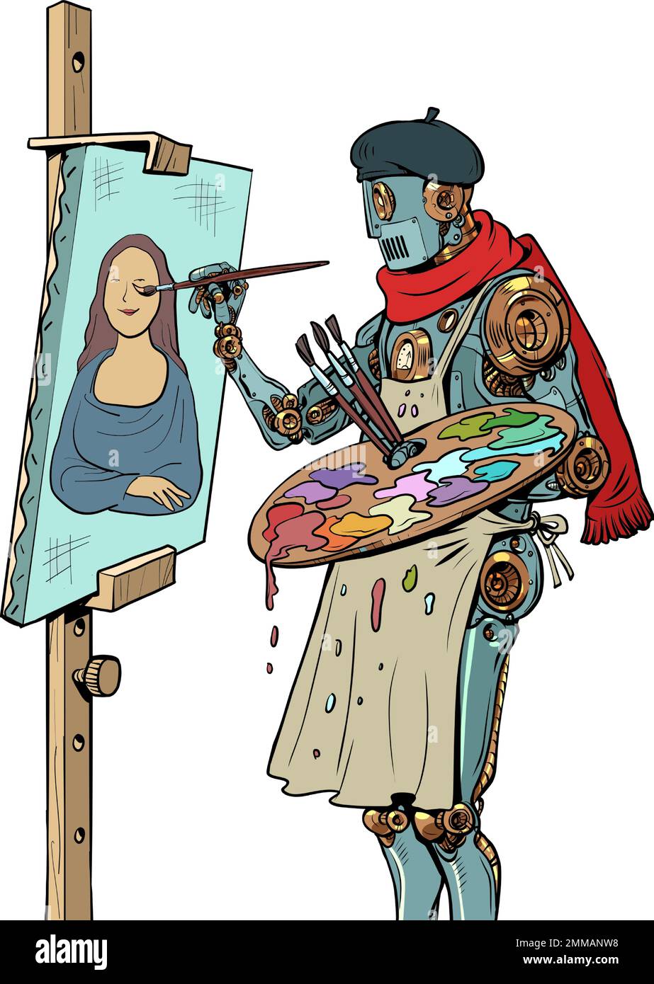 Artificial intelligence generative ai Cut Out Stock Images & Pictures ...