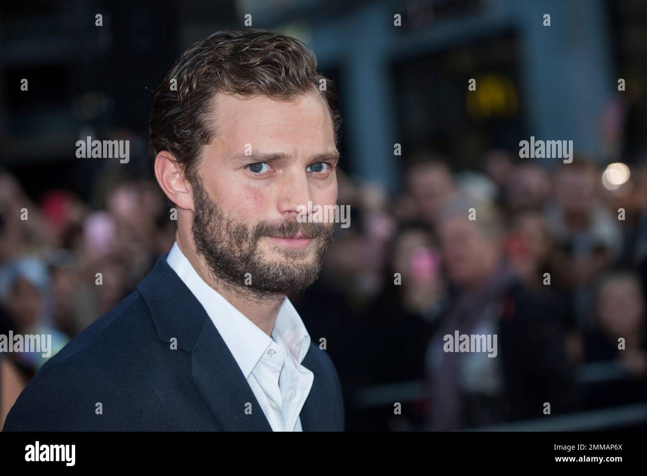 Actor Jamie Dornan poses for photographers upon arrival at the premiere ...