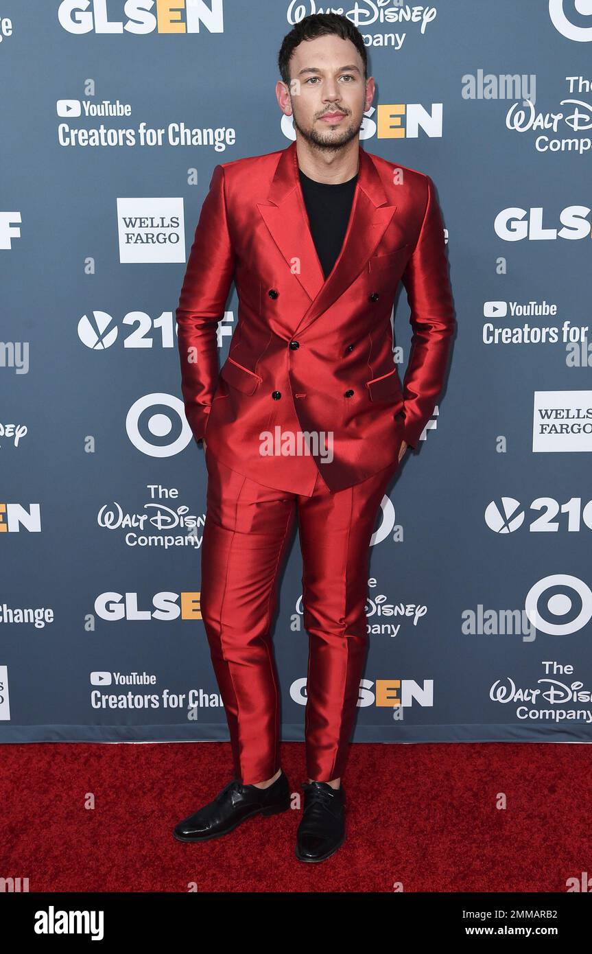 Sam Lansky attends the 2018 GLSEN Respect Awards at the Beverly ...