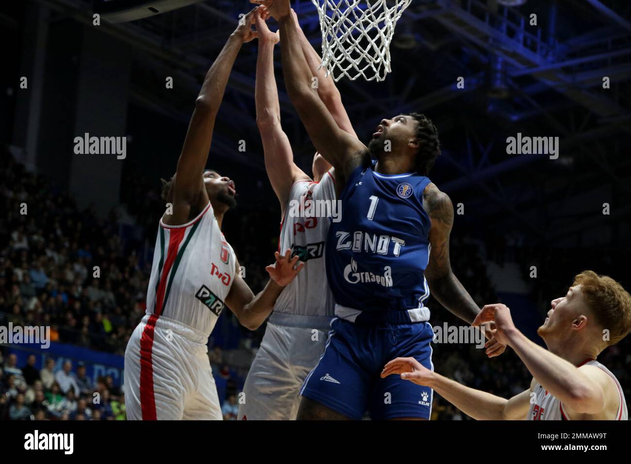 Saint Petersburg, Russia, 29 January 2023: Basketball, VTB United ...