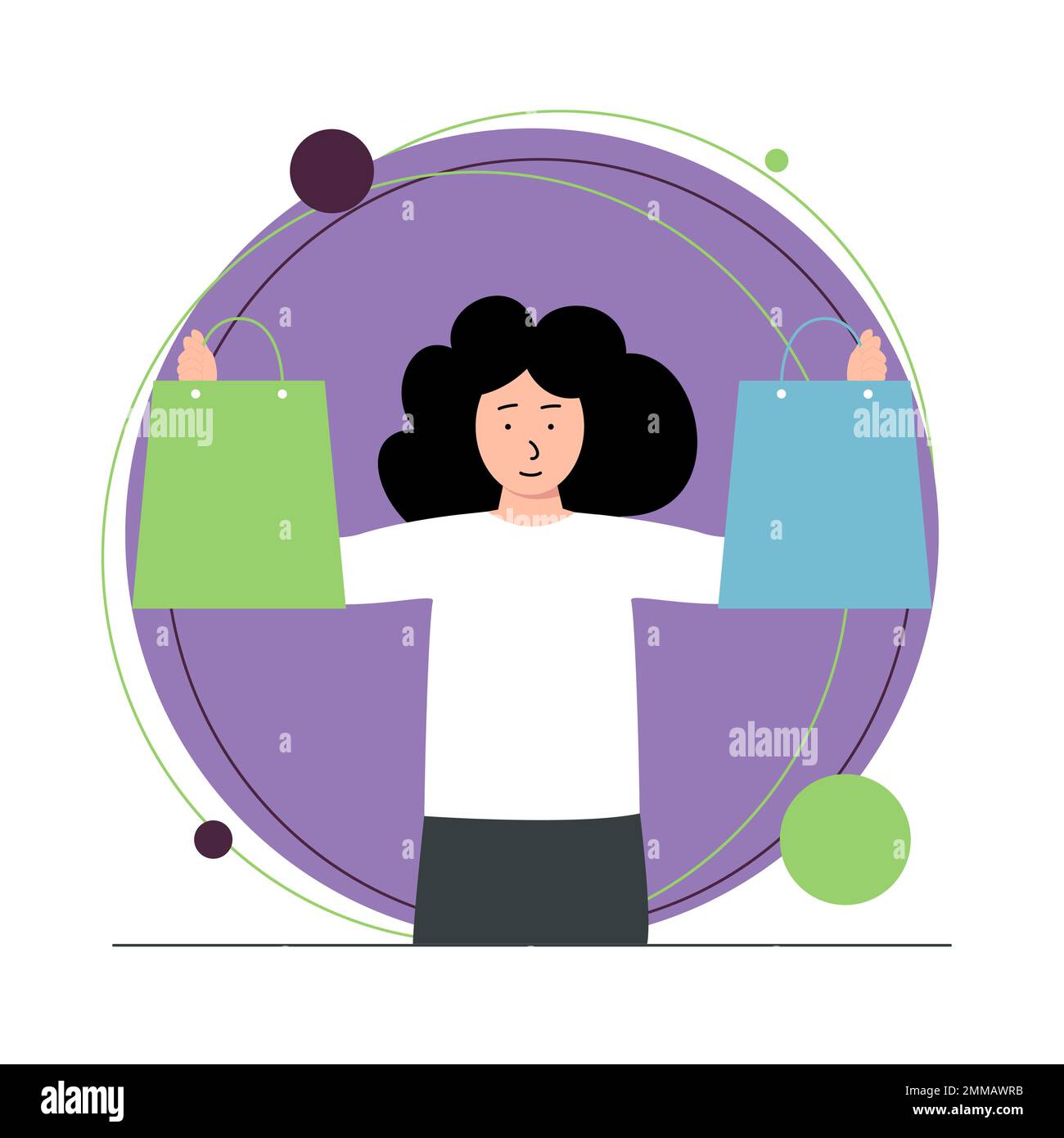 Ecommerce clothes online shopping Stock Vector Images - Alamy