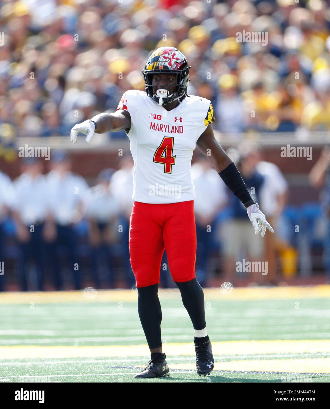 Maryland defensive back Darnell Savage Jr. plays against Michigan in ...