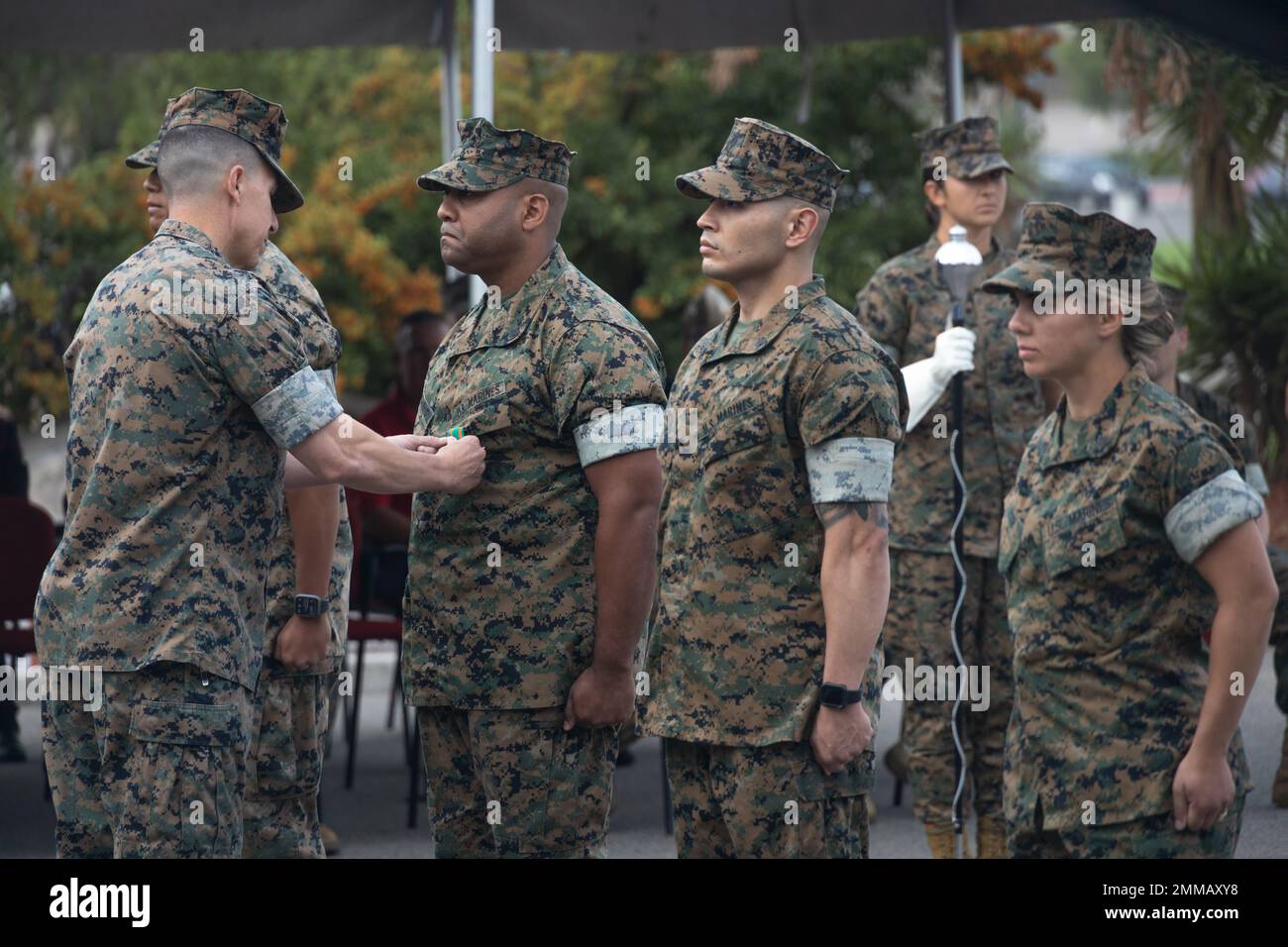 U.S. Marine Maj. Gen. Benjamin T. Watson, the commanding general of 1st ...