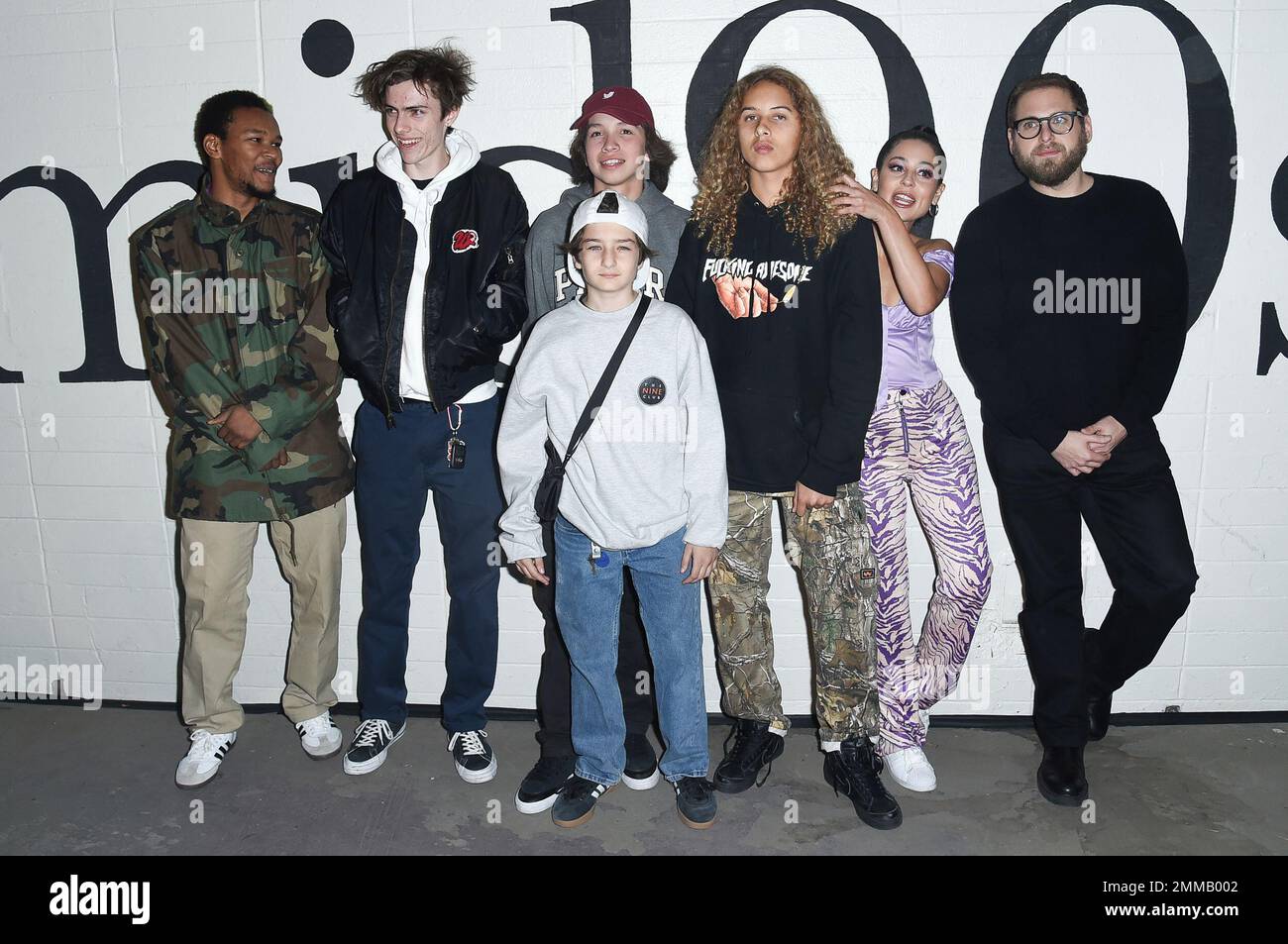 Na-kel Smith, from left, Ryder McLaughlin, Gio Galicia, Olan Prenatt ...