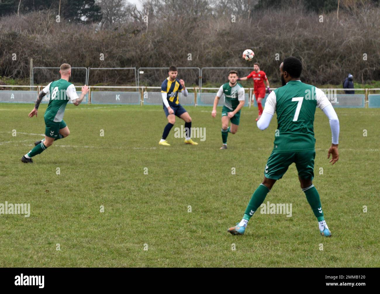 Blackfield and langley versus alresford town hi-res stock photography ...