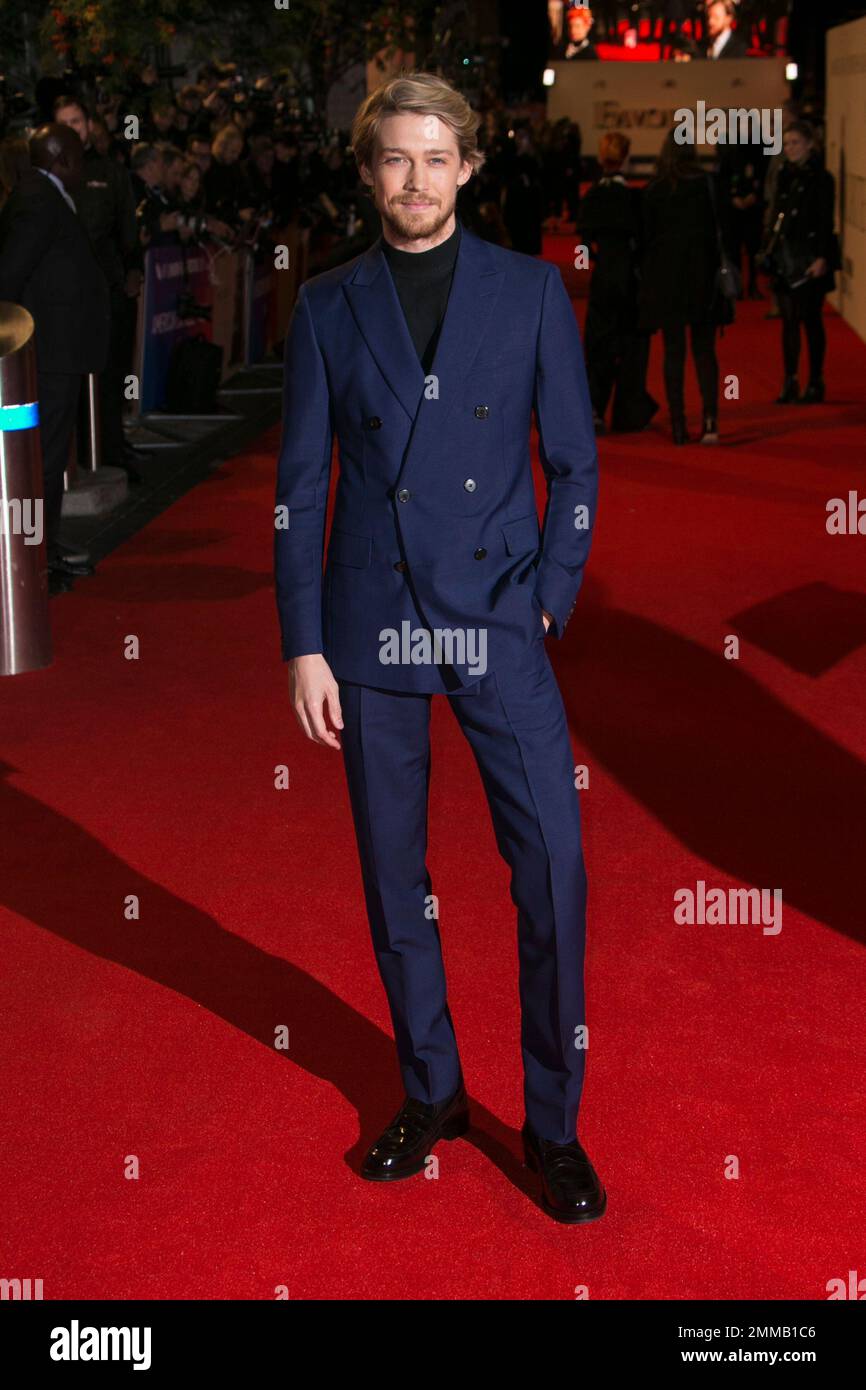 Actor Joe Alwyn poses for photographers upon arrival at the premiere of ...
