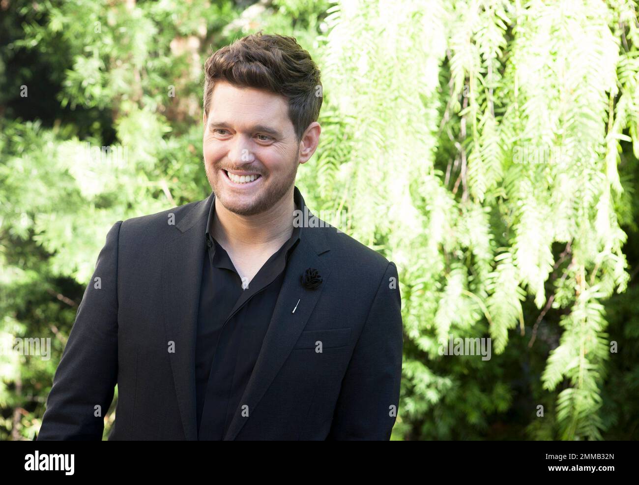 Michael Buble poses for a portrait at the Sunset Marquis on Tuesday ...
