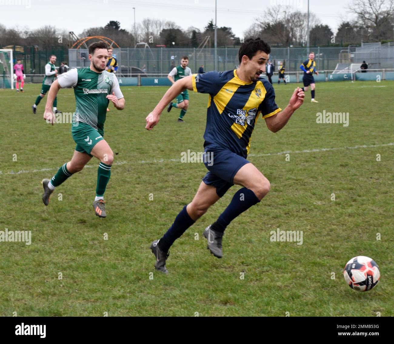 Blackfield and langley versus alresford town hi-res stock photography ...