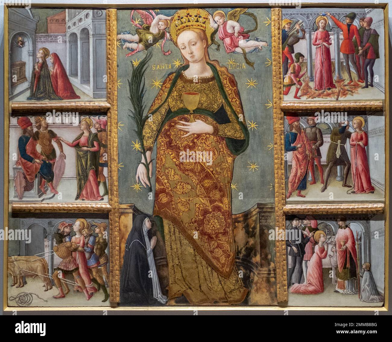 Quirizio da Murano, Saint Lucia and stories of her life, third quarter ...