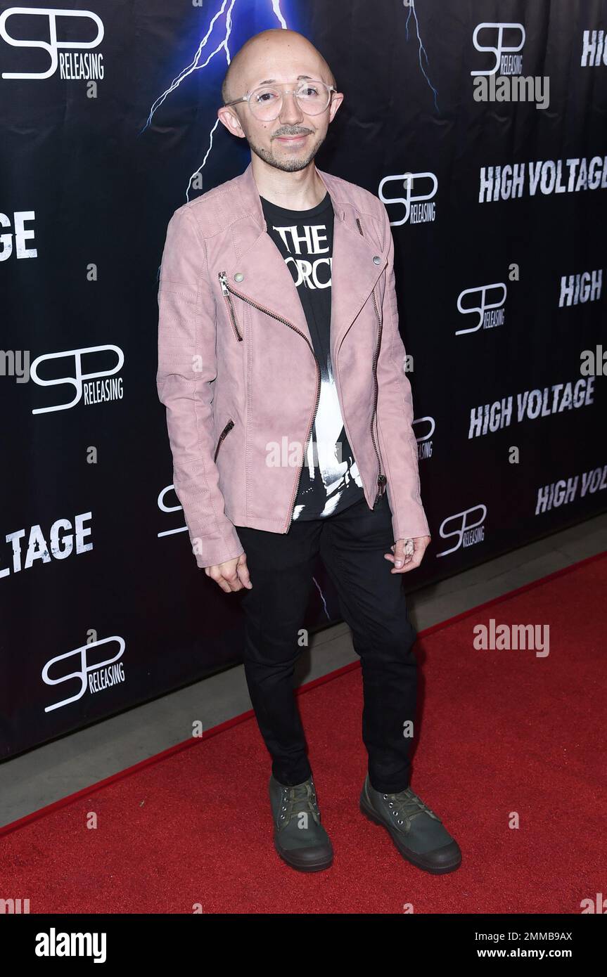 Shane Carpenter attends the LA premiere of "High Voltage" on Tuesday ...