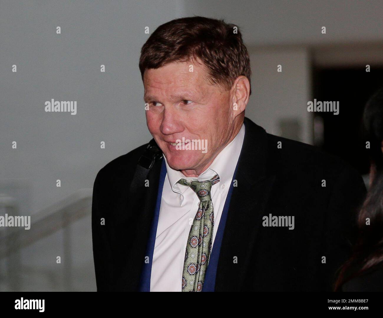 Green Bay Packers president Mark Murphy arrives for the NFL fall ...