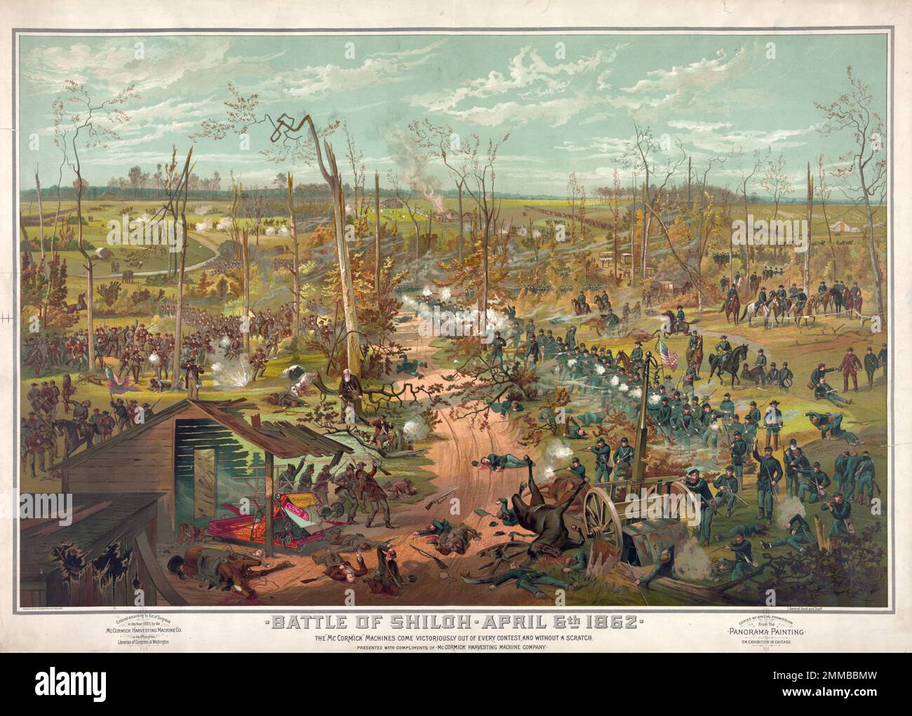 The Battle of Shiloh (aka the Battle of Pittsburg Landing) was fought ...