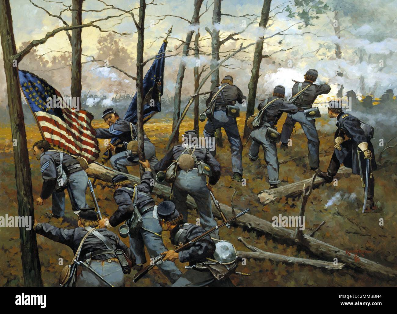 American Civil War Art Confederate