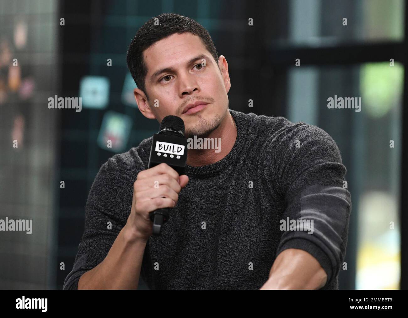 Actor JD Pardo participates in the BUILD Speaker Series to discuss the ...