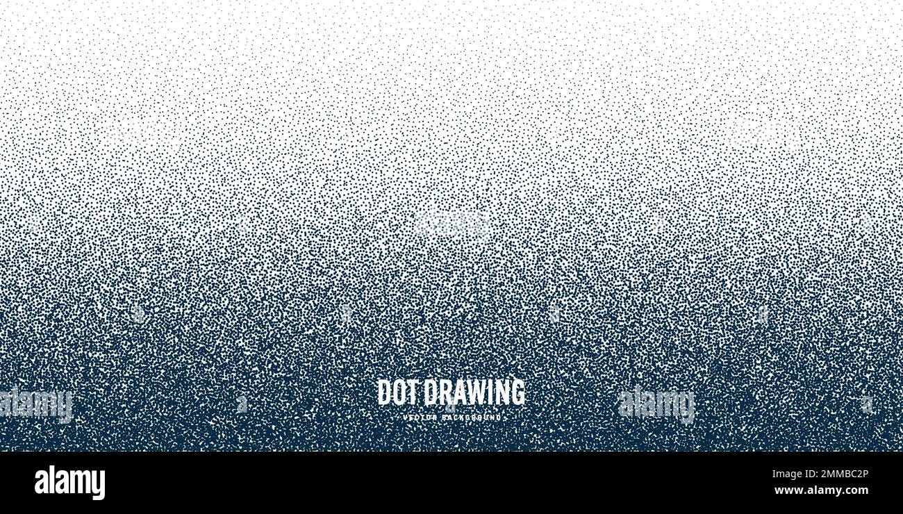 Stipple pattern, dotted geometric background. Stippling, dotwork ...