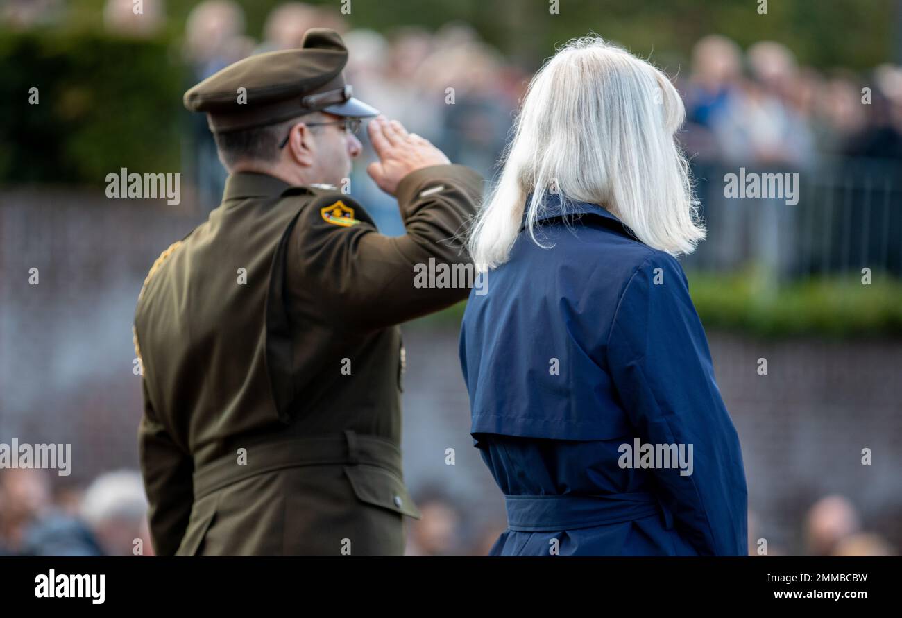 U.S. Army Col. Jim Sadler, U.S. Army attaché of the U.S. embassy in ...