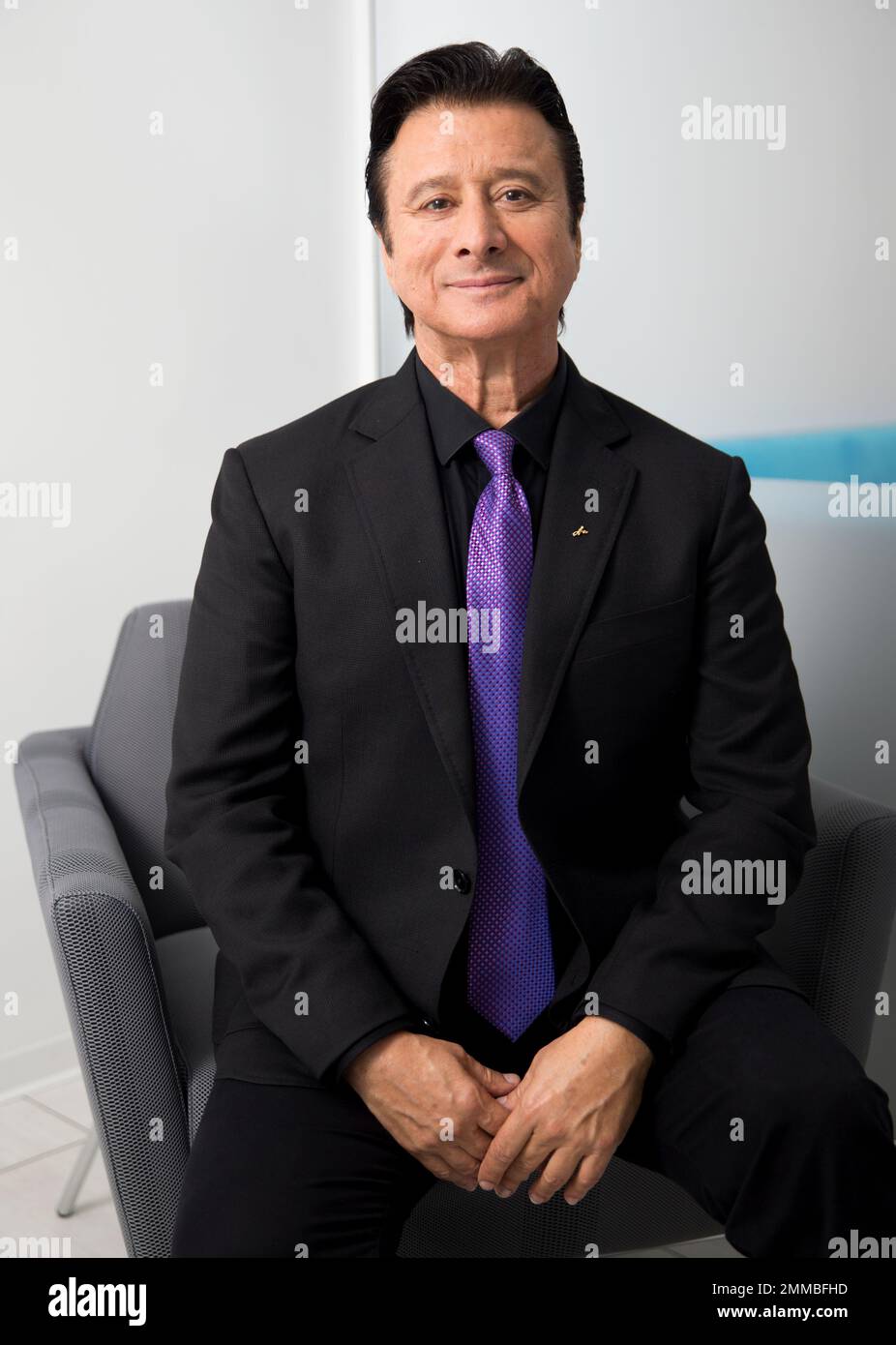 This Oct. 8, 2018 photo shows singer Steve Perry posing for a portrait ...