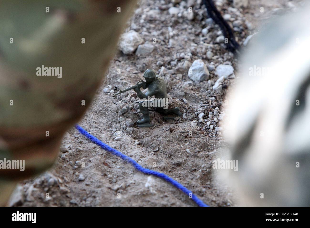 Basic Combat Training Field Training Exercise, toy soldier used in ...