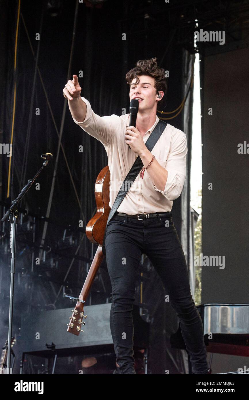 Shawn Mendes performs on day three of the Austin City Limits Music ...