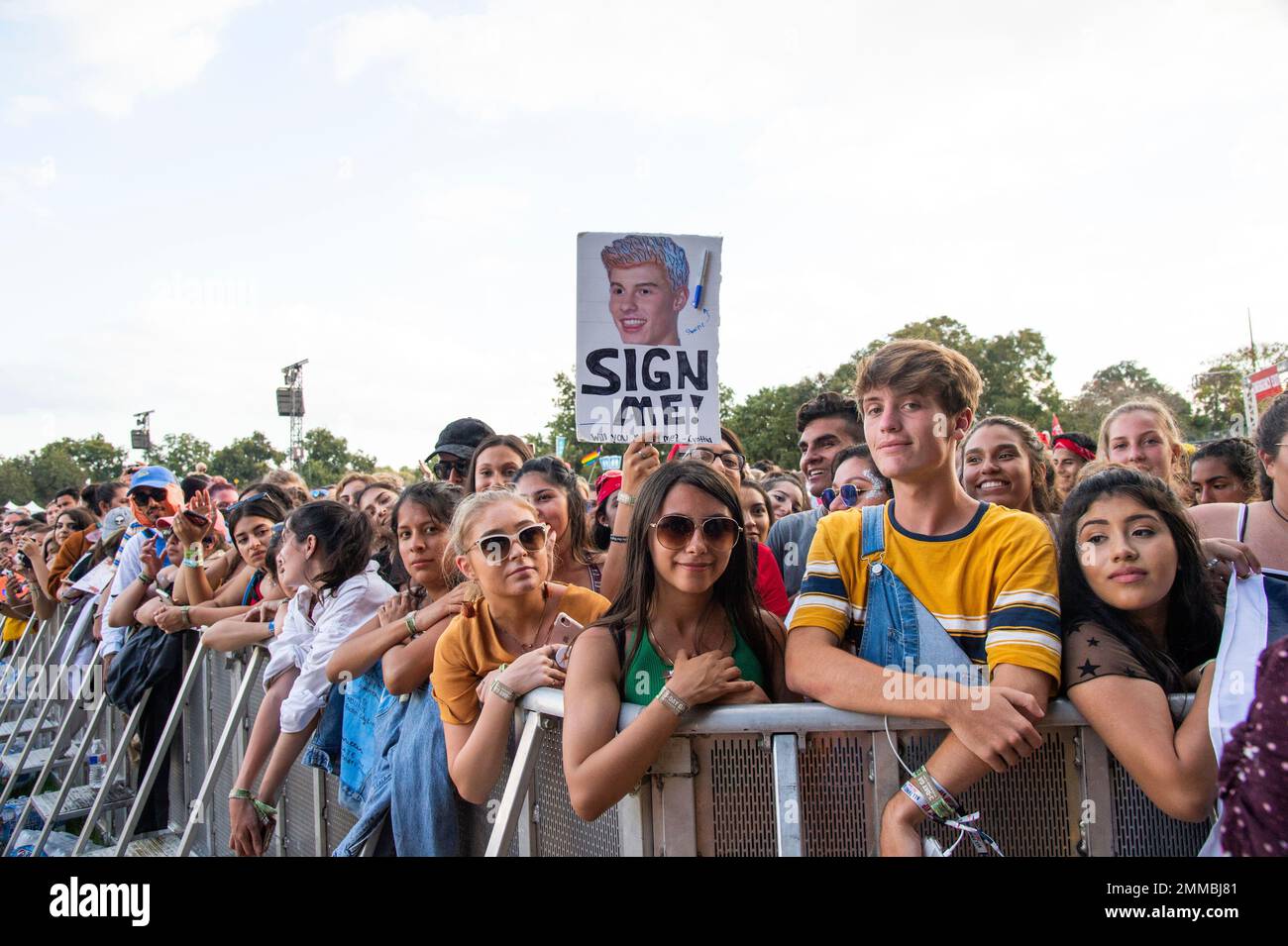 Festival goers attend day three of the Austin City Limits Music ...
