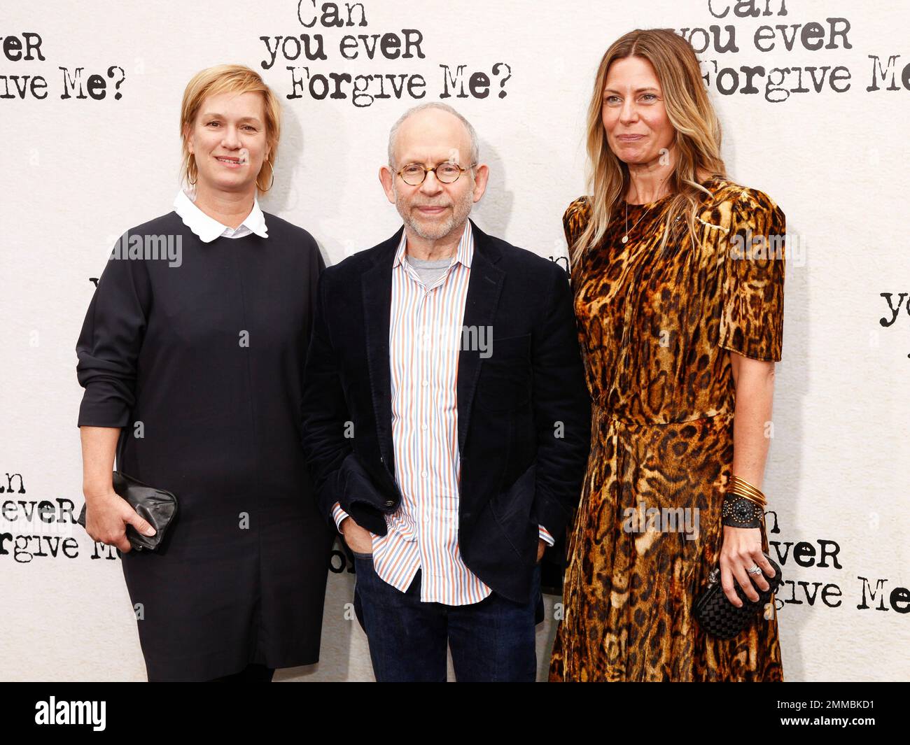 Anne Carey, from left, Bob Balaban and Amy Nauiokas attend the premiere ...
