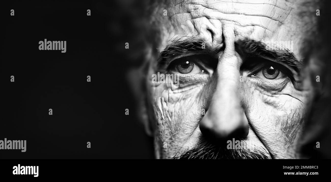 Scared man Black and White Stock Photos & Images - Alamy