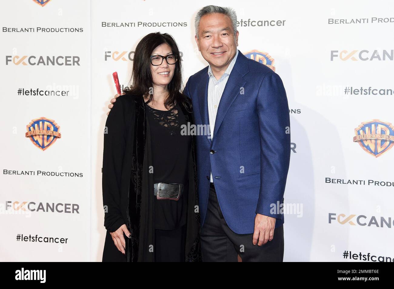 Sandy Tsujihara, left, and and Kevin Tsujihara attend Barbara Berlanti ...