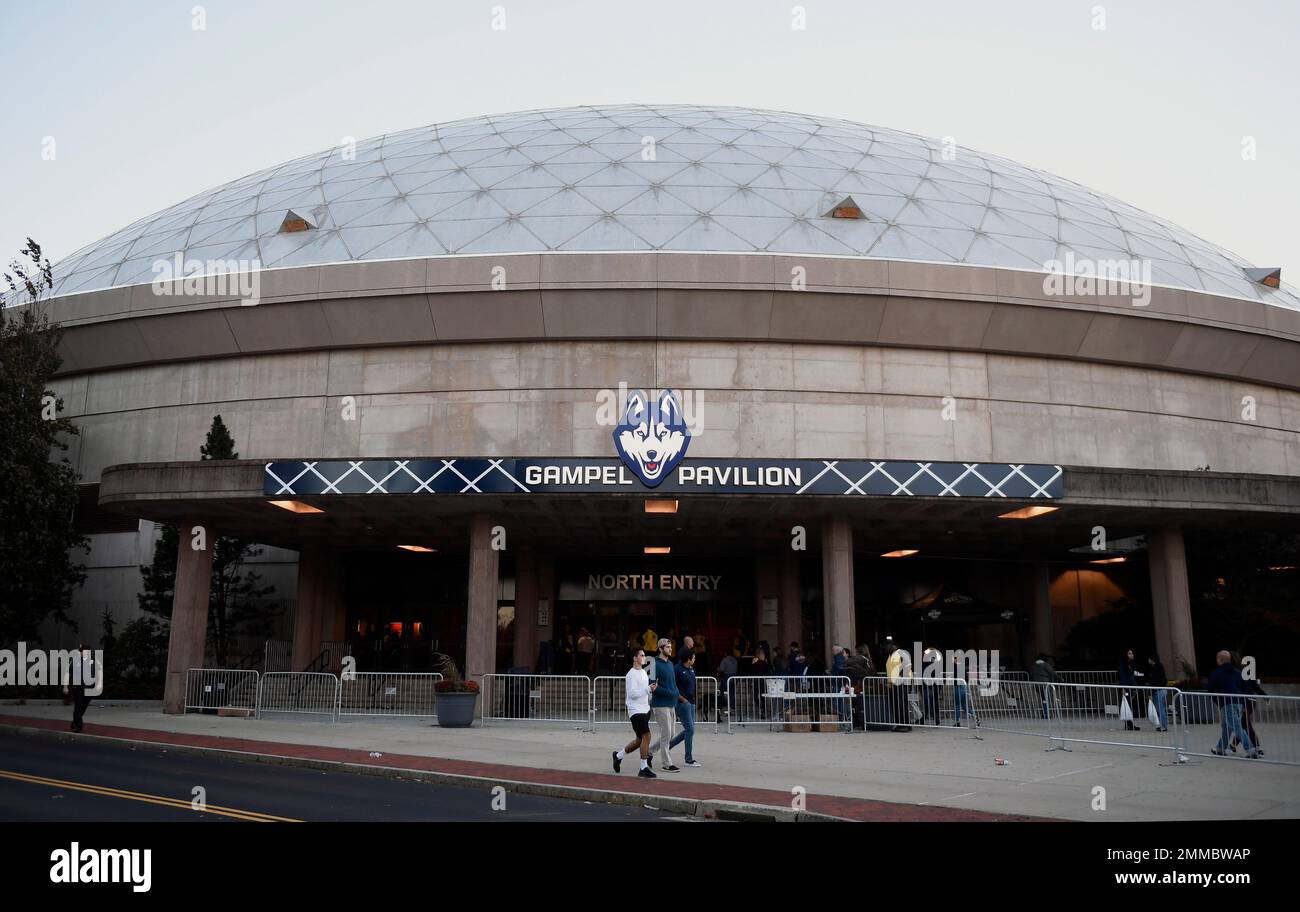 Harry A. Gampel Pavilion arena for the UConn Huskies basketball program ...