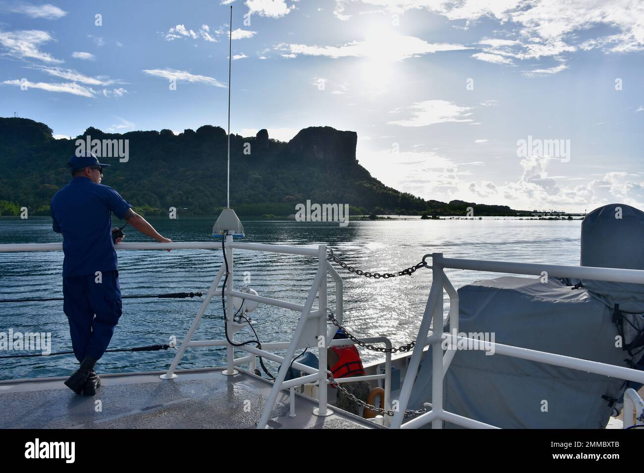 The Sentinel-class fast response cutter USCGC Oliver Henry (WPC 1140 ...